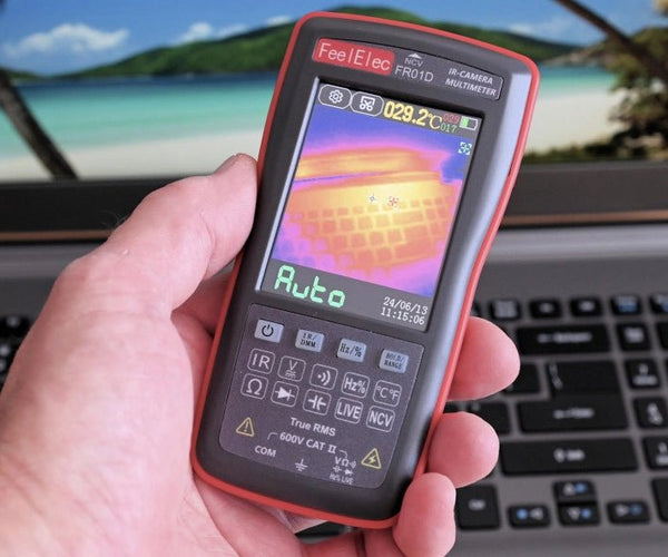 FeelElec FR01D Multimeter With Thermal Imaging Camera (Review) – Elektor