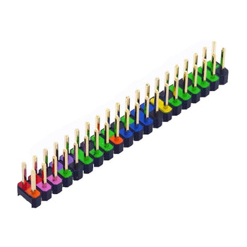40-pin GPIO Header for Raspberry Pi (color-coded) – Elektor