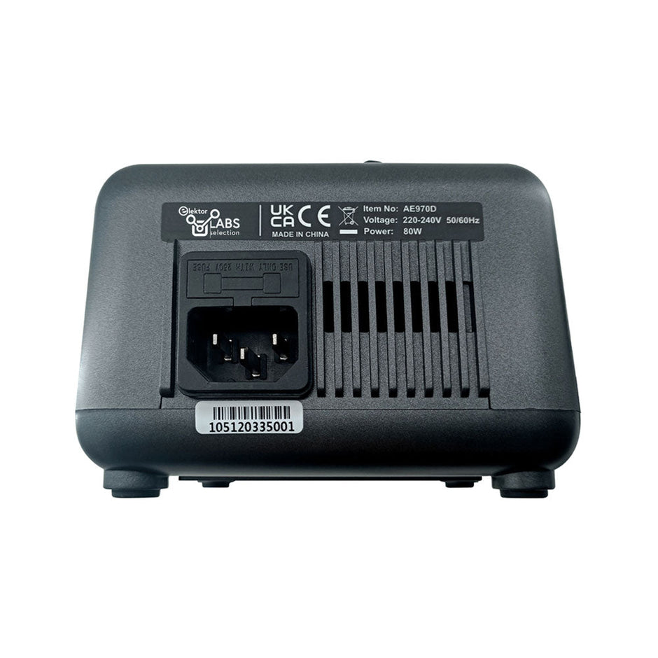 AE970D Soldering Station (80 W) incl. extra Soldering Tip – Elektor