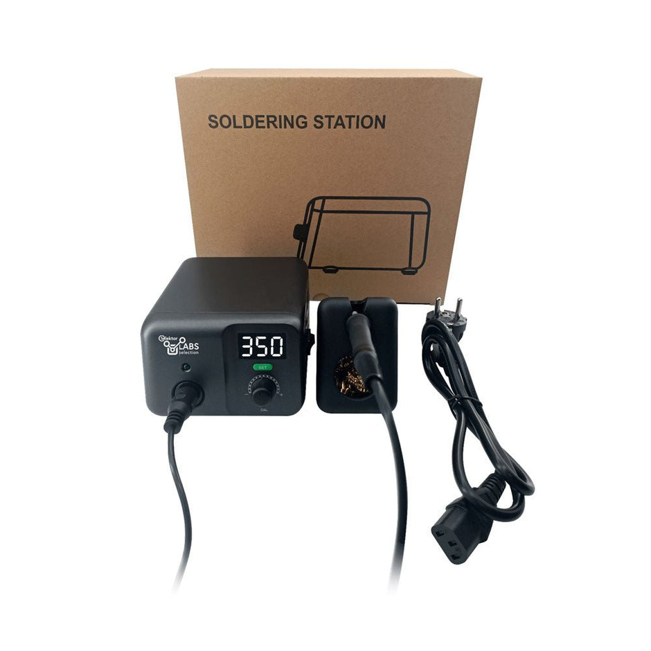 AE970D Soldering Station (80 W) incl. extra Soldering Tip – Elektor