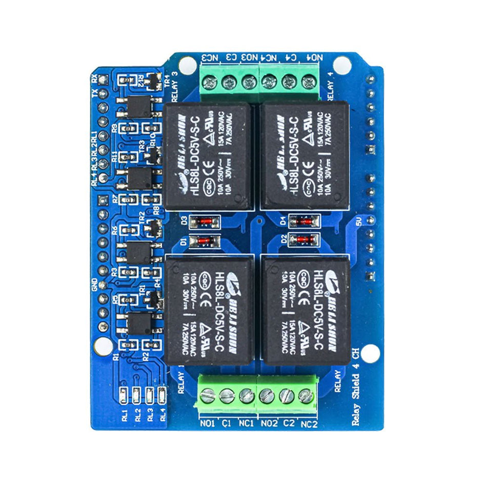 Ardi Relay Shield for Arduino Uno – Elektor