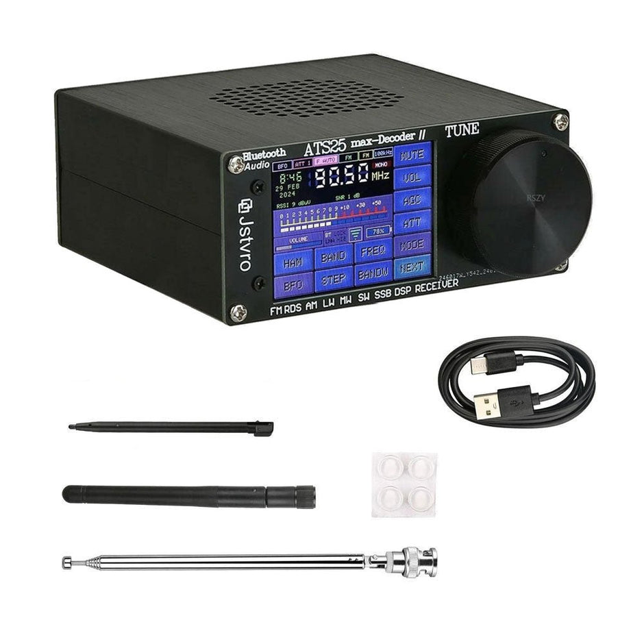 ATS25 max-Decoder II FM/HF Full-Band DSP Receiver – Elektor