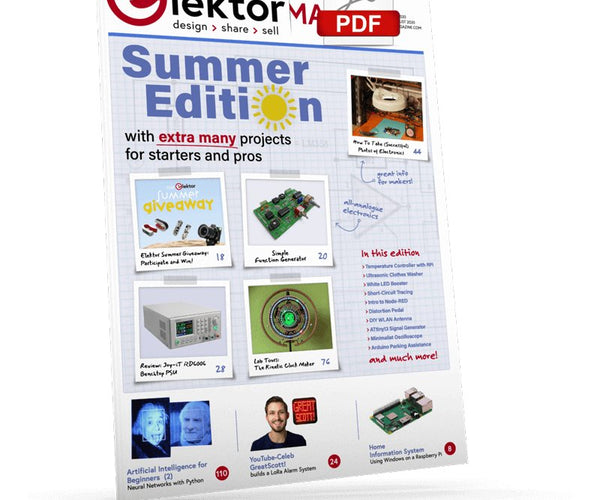 Elektor Magazine EN July/August 2020 (PDF)