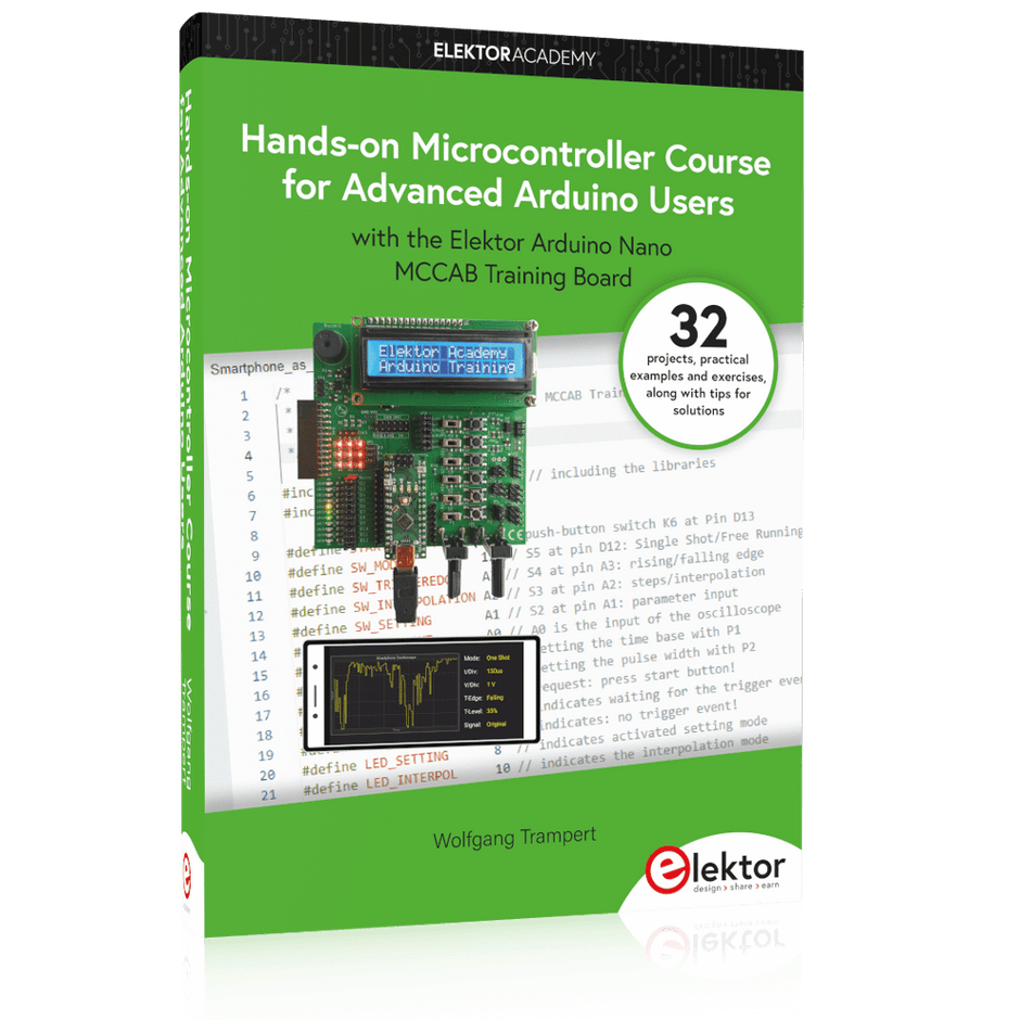 Hands-on Microcontroller Course for Advanced Arduino Users – Elektor