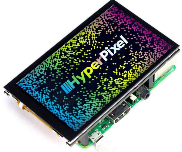 HyperPixel 4.0 – Hi-Res Display for Raspberry Pi (Touch Version) – Elektor