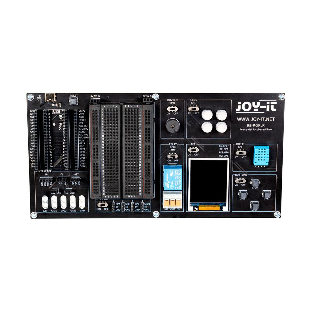 Joy It Explorer Board For Raspberry Pi Pico Elektor