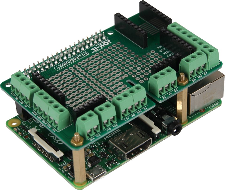 JOY-iT ProtoShield+ for Raspberry Pi – Elektor