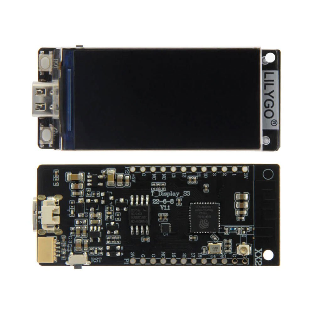 Lilygo T Display S3 Esp32 S3 Development Board With Headers Elektor