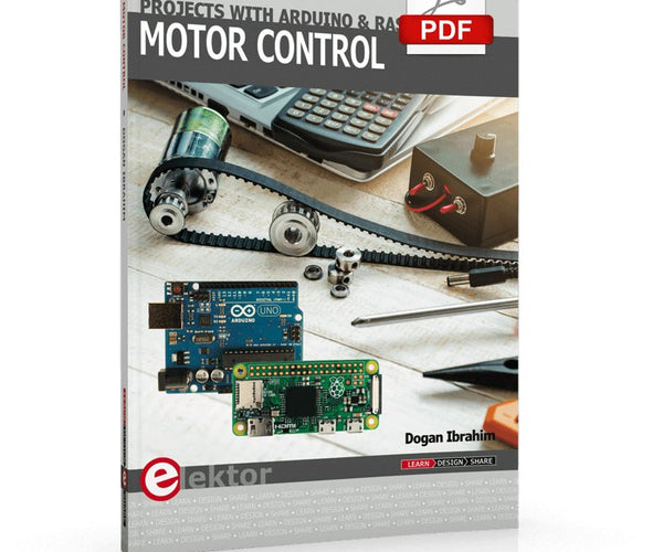 Motor Control - Projects with Arduino & Raspberry Pi (E-book) – Elektor