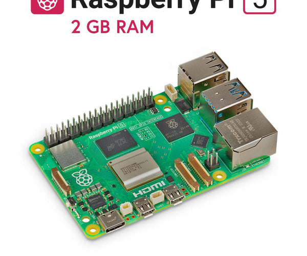 Raspberry Pi 5 (2 GB RAM) Single-board Computer – Elektor