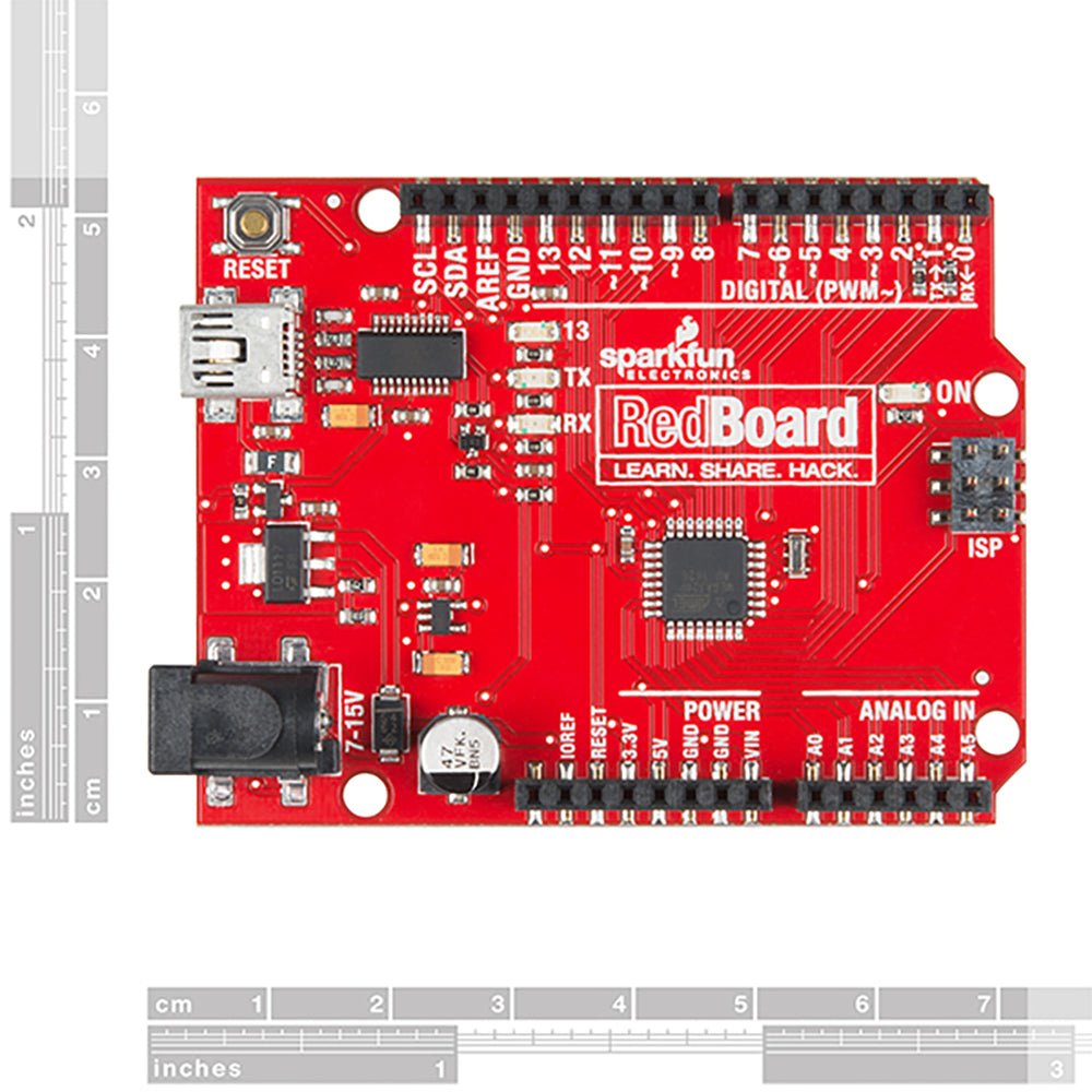 Sparkfun Redboard Programmed With Arduino Elektor