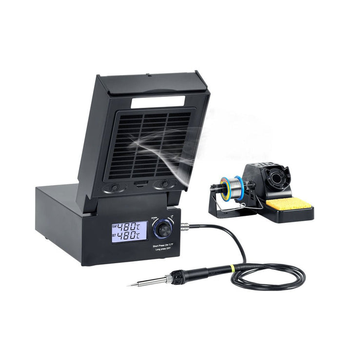 ZD-8951 (3-in-1) Temperature-controlled Soldering Station with Fume Ex ...