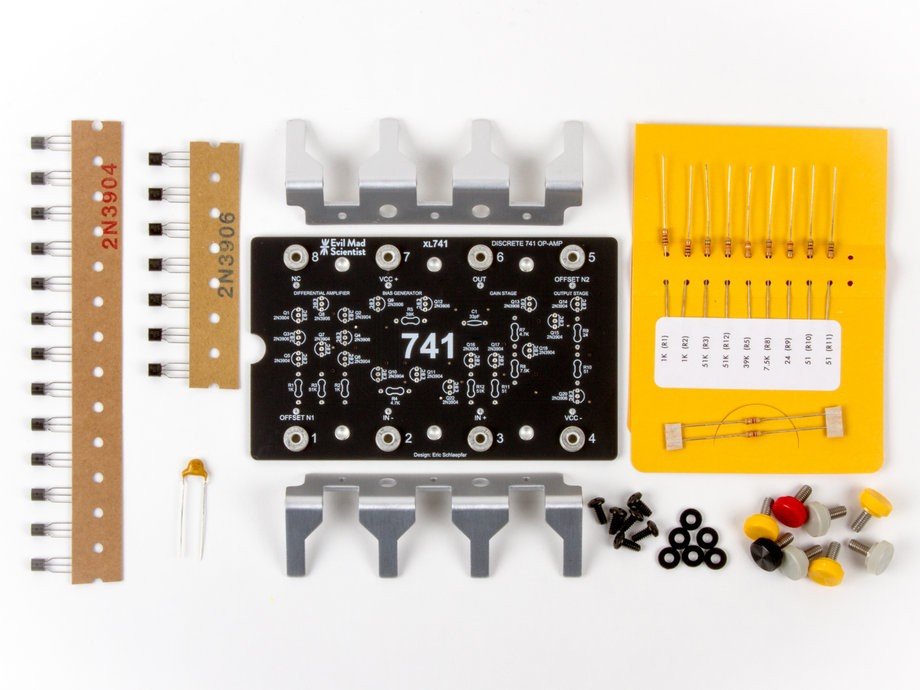 The XL741 Discrete Op-Amp Kit – Elektor