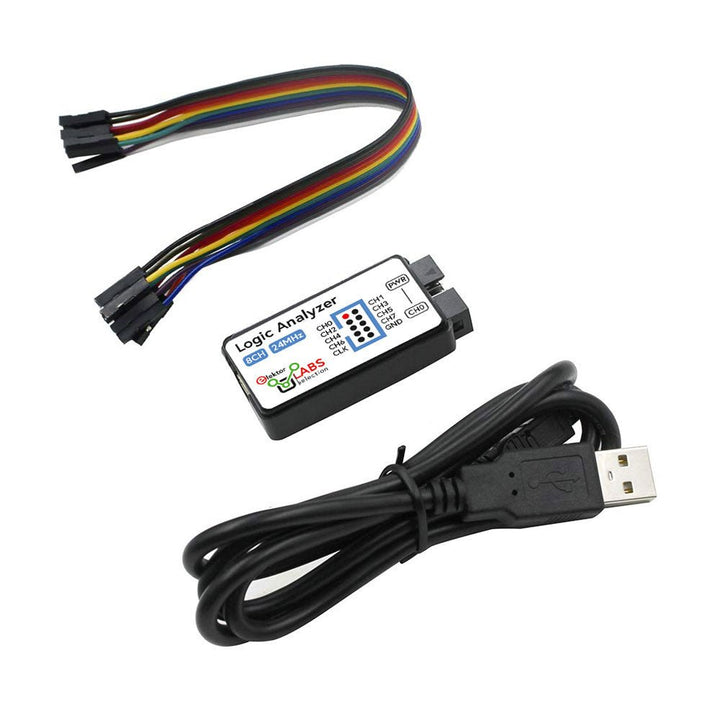 USB Logic Analyzer (8-ch, 24 MHz) – Elektor