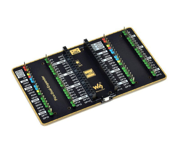 Waveshare Dual Gpio Expander For Raspberry Pi Pico Elektor